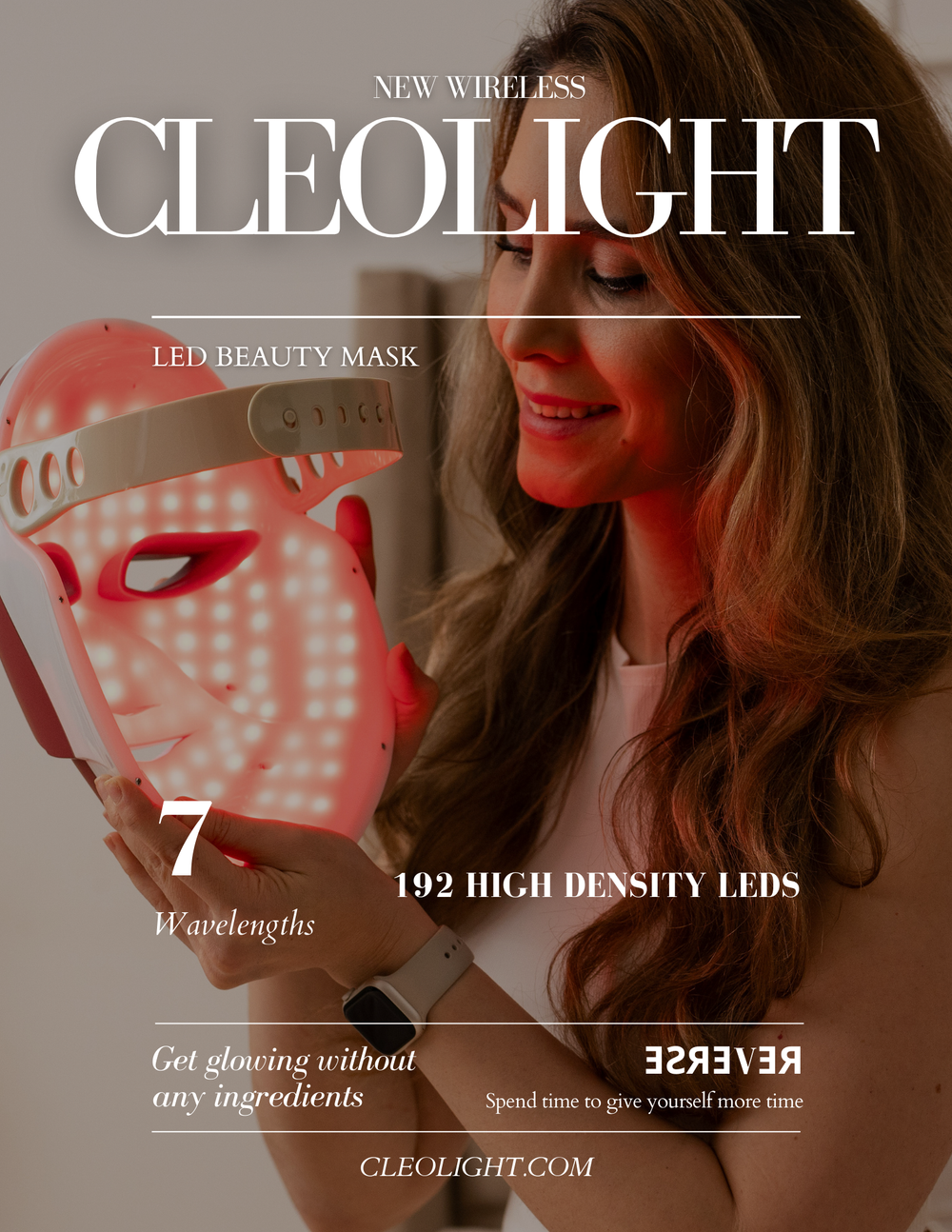 CLEOLIGHT LED MASK - Anti-Aging & Anti-Acne Hero